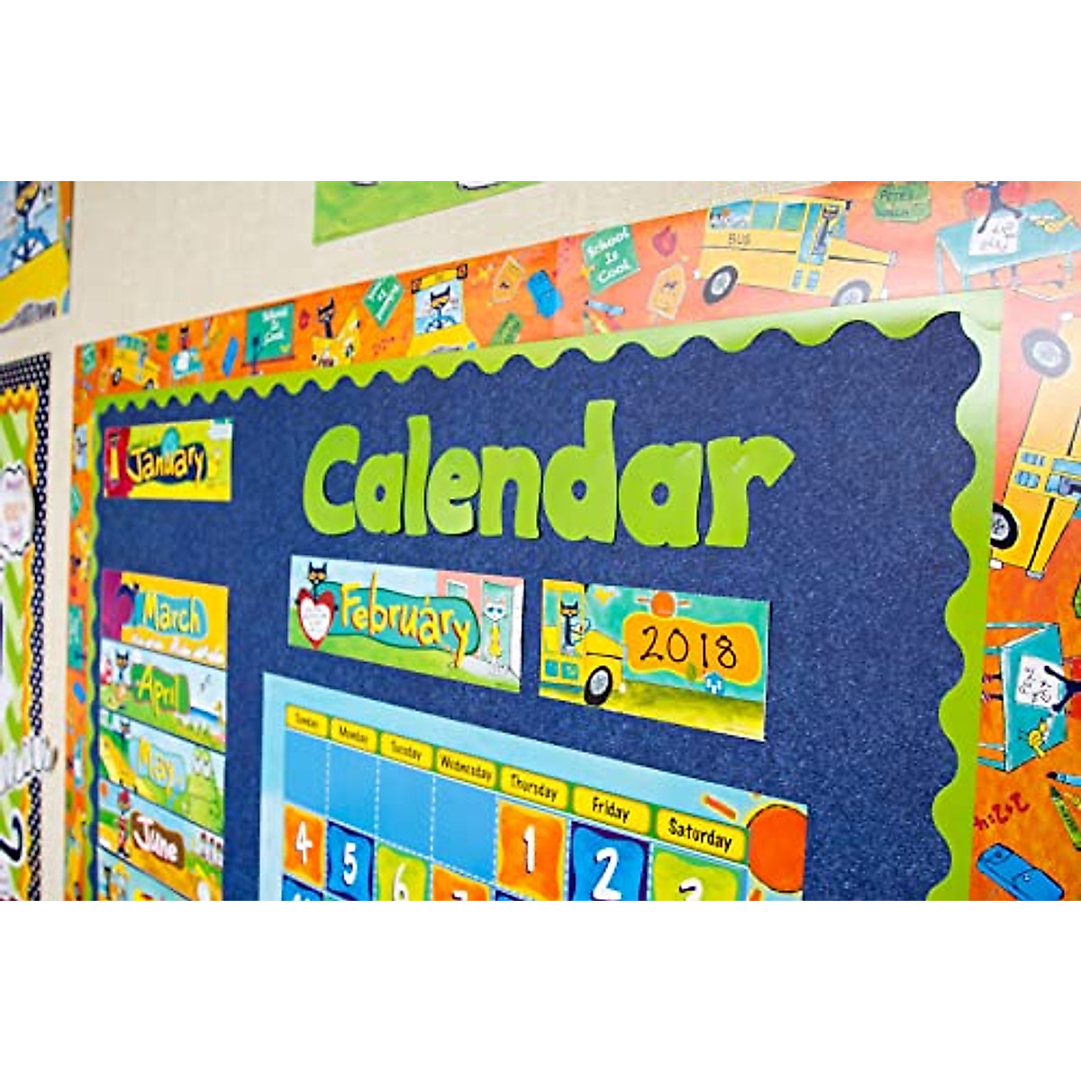 Teacher Created Resources Lime Scalloped Border Trim