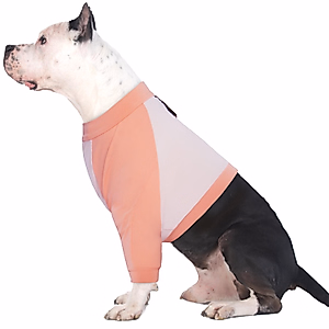 IECOii Dog Shirt,Dog Summer Shirt for Large Dogs,Breathable Dog Summer T Shirt for Dogs Shirts Boy Girl,Cool Dog Shirt with Sleeve to Stop Licking,Dog Elbow Brace Protector Shirt for Surgery Recovery