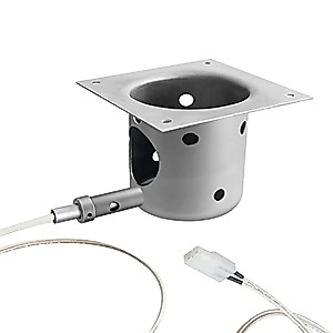 Fire Burn Pot and Hot Rod Ignitor Kit for Traeger and Pit Boss Wood Pellet Grill Parts Replacement