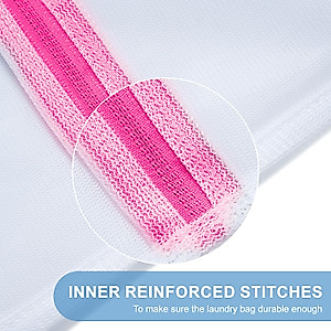 Set of 5 Mesh Laundry Bags-1 Extra Large, 2 Large & 2 Medium Bags Laundry,Blouse, Hosiery, Stocking, Underwear, Bra Lingerie, Travel Laundry Bag