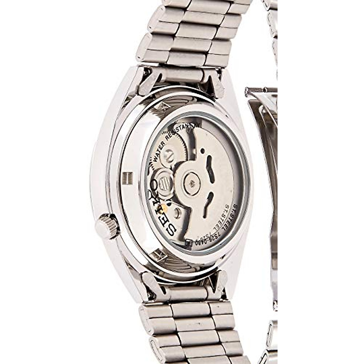 SEIKO Men's SNXS73K 5 Stainless Steel Siver Dial Watch