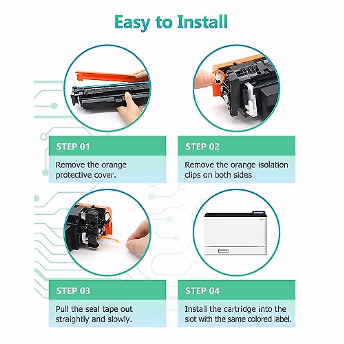 069 Toner Cartridge Compatible Replacement for Canon 069H for imageCLASS MF753Cdw MF751Cdw LBP674Cdw Printer (2 Black)