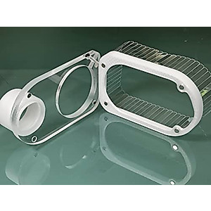 Clear Dust Shoe for Router Engraving Milling Machine Dust Boot Collector (3.5 inch)