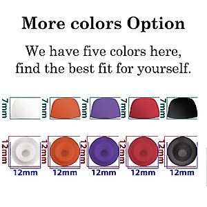 Adhiper Pixel Buds Pro Silicone Material Replacement Eartips Earbuds Set, Earplugs Compatible with Google Pixel Buds Pro in-Ear Earphones（5 Pairs）