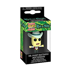 Funko Pop! Keychain: Rick and Morty - Rick and Morty - Mr. Poopybutthole