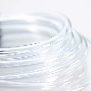 Penn-Plax Standard Airline Tubing for Aquariums – Clear and Flexible – Resists Kinking – Safe for Freshwater and Saltwater Fish Tanks – 25 Feet