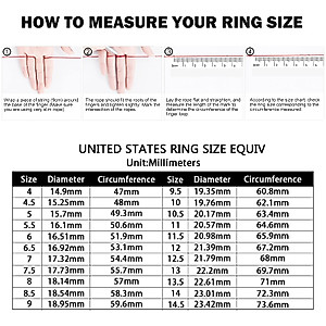 EAMTI 3mm 925 Sterling Silver Wedding Band Round Cubic Zirconia Full Eternity Stackable Engagement Ring For Women Size 7