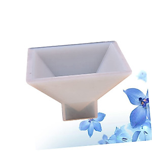 EXCEART 3pcs Silicone Crystal Silicone Cupcake Round Ice Cube Tray Chocolate Letter Molds Ice Cubes Trays Circle Silicone Mold Silicone Letter Molds Epoxy Cake Mold Jewelry Accessories