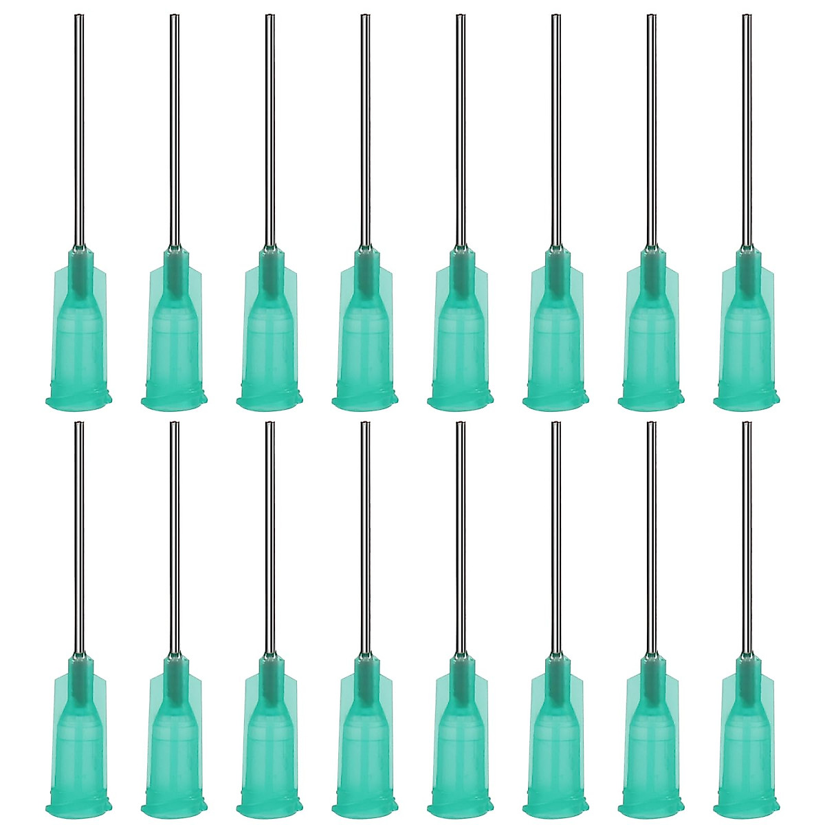 Shintop Dispensing Needle, 1 Inch 18G Blunt Tip Syringe Needles with Luer Lock for Refilling Glue, Inks and Syringes (Pack of 100)