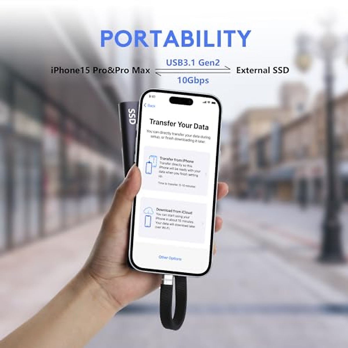 KETSOOBI Short USB 4 Cable, [5inch] Thunderbolt 4 with 40Gbps Data Transfer 100W PD Fast Charging 8K@60Hz, Compatible for iPhone 16 Pro Max, External SSD, Docking, eGPU Laptop