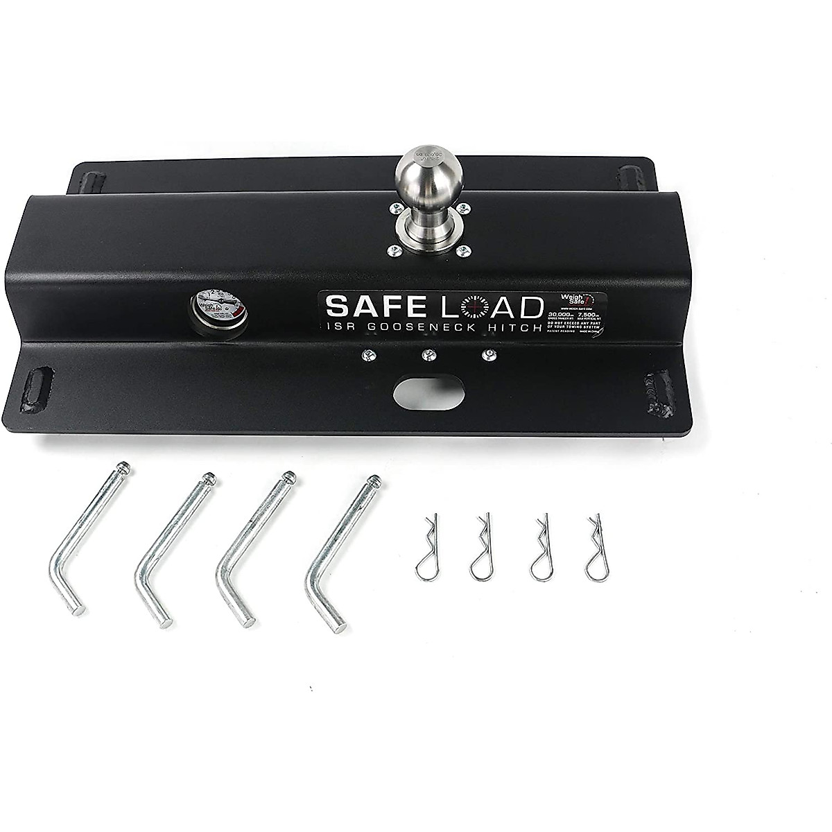 Weight Safe WSISR Above-Bed Industry Standard Rail Gooseneck. (30K GTWR) Gooseneck Rail Mount