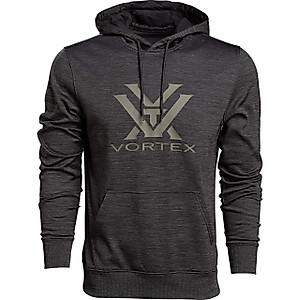 Vortex Optics Performance Hoodies (Black Heather, 3X-Large)