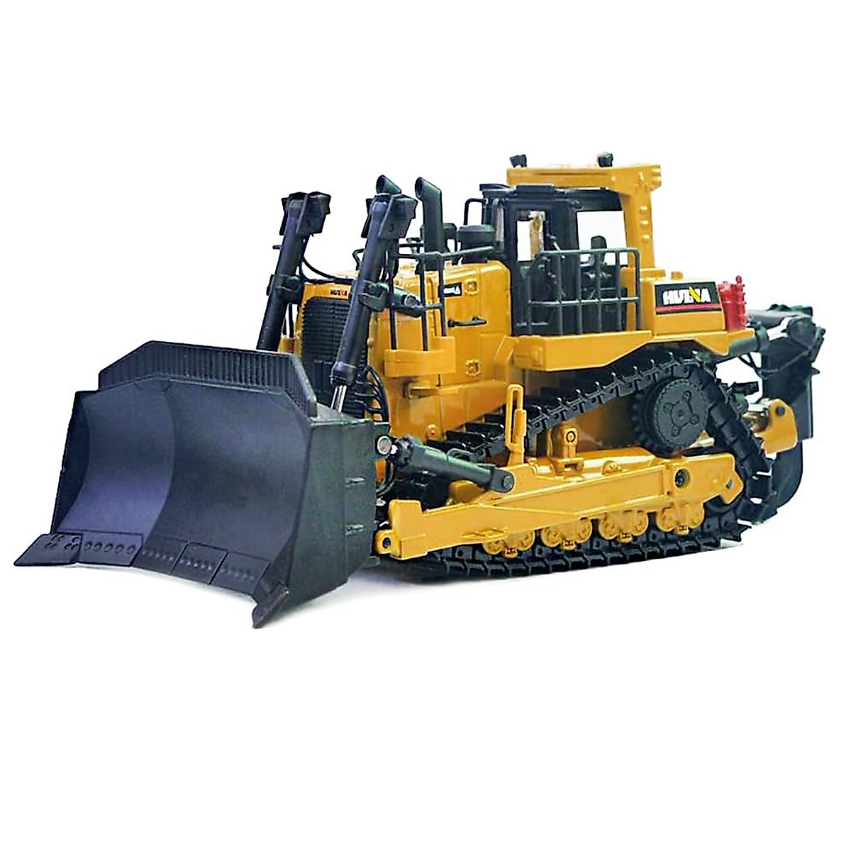 Ailejia 1/50 Scale Diecast Truck Alloy Models Bulldozer Vehicle Construction Vehicle Model Engineering Car Toy boy Gift (Bulldozer)