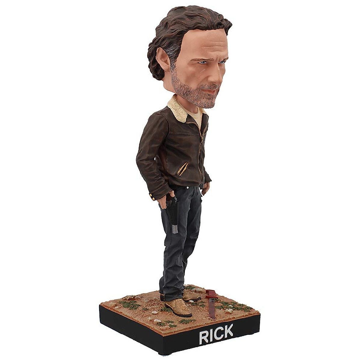 Royal Bobbles The Walking Dead Rick Grimes Collectible Bobblehead Figure