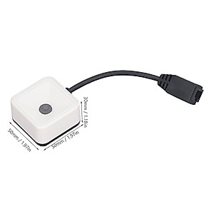 Barcode Reader, USB Interface Barcode Scanner Easy Configuration 1D 2D QR Code Scanning Module Quick Response Auto Sensing for Pay Applications