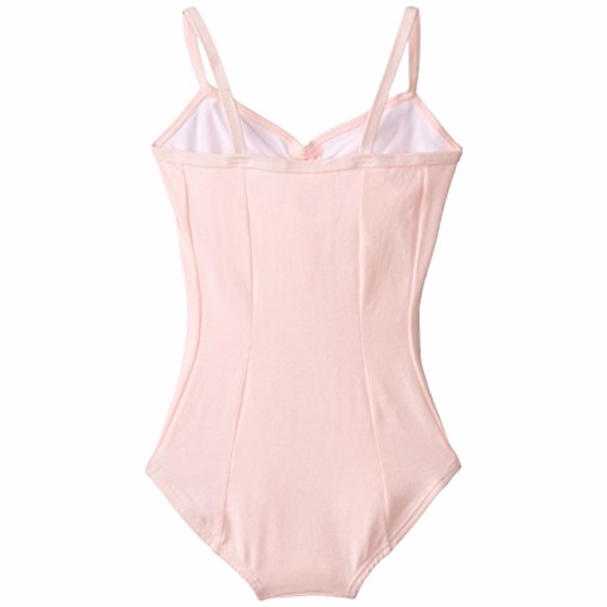 Clementine Girls' Little (2-7) Sleeveless Camisole Leotard Cami Ballerina Princess Dancewear Costume, Light Pink, 3/4