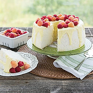 Nordic Ware Angel Food Cake Pan, 16-Cup, Red