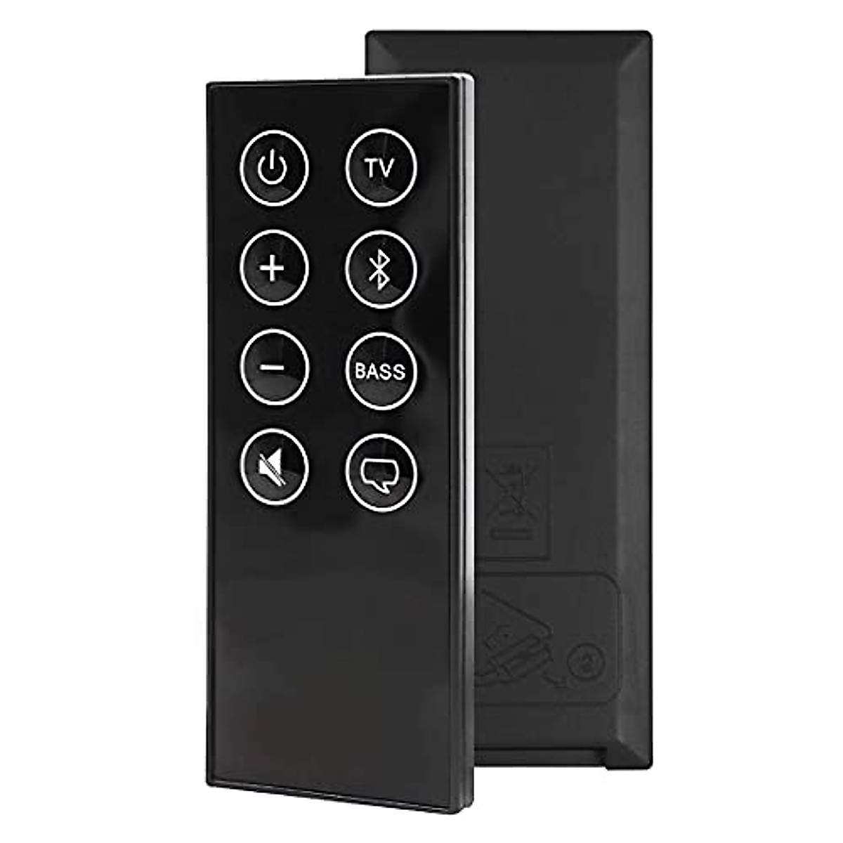 New Remote Control for Bose Solo 5 10 15 Series II TV Sound System 410376 418775 431974 845194 740928-1120 838309-1100 Bose Solo Soundbar Series II and TV Speaker with Battery