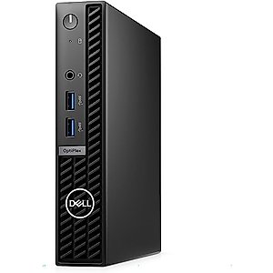 Dell OptiPlex 7010 Micro Form Factor Desktop, Intel Core i5-13500T (14 Core up to 4.6 GHz), 32GB DDR4 RAM, 1TB PCIe SSD, Intel UHD Graphics, Windows 11 Pro, Black