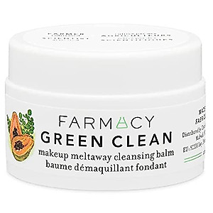 Farmacy Natural Makeup Remover - Green Clean Makeup Meltaway Cleansing Balm Cosmetic - 12ml Sample Size
