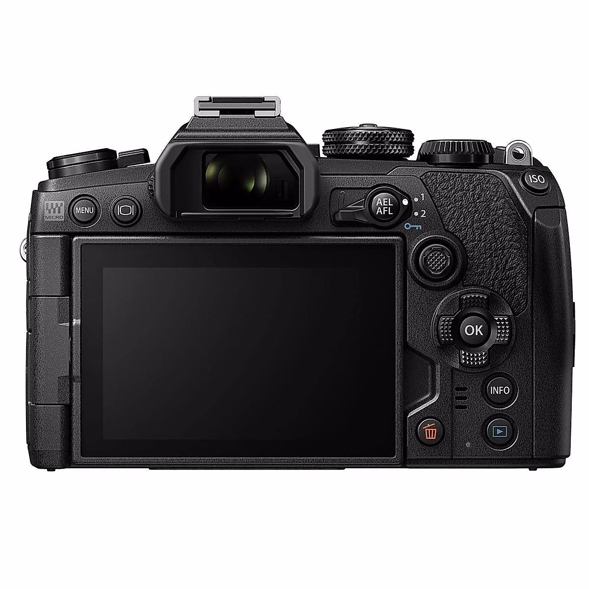 Olympus OM-D E-M1 Mark III Mirrorless Digital Camera Body, Black with M. Zuiko Digital ED 60mm f2.8 Macro Lens