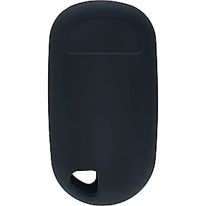 GFDesign 2 Pcs Silicone 3 Buttons Key Fob Cover Remote Case Keyless Protector Compatible with Honda Accord Civic Element Insight Pilot 72147-S5A-A01 NHVWB1U523 NHVWB1U521 A269ZUA106 72147-S04-A01
