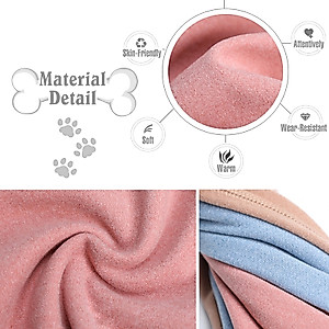 Dog Warm Neck & Quiet Ear Covers for Ear Protection, Calming Ear Muffs for Dogs/Cats - Hood for Anxiety Relief/Calming/Warm/ (Pink Earmuffs)