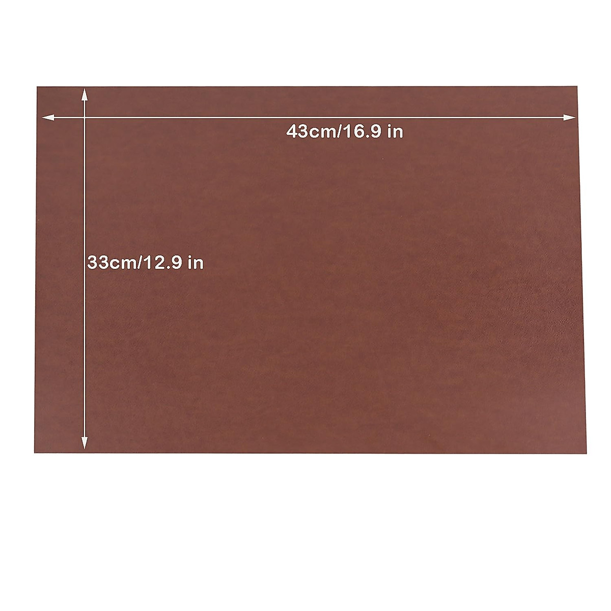 4PCS PU Leather Book Cloth for Bookbinding 17x13 inch Non-Woven Base & Soft Leather-Like Bookcloth (2 Colors)(A)