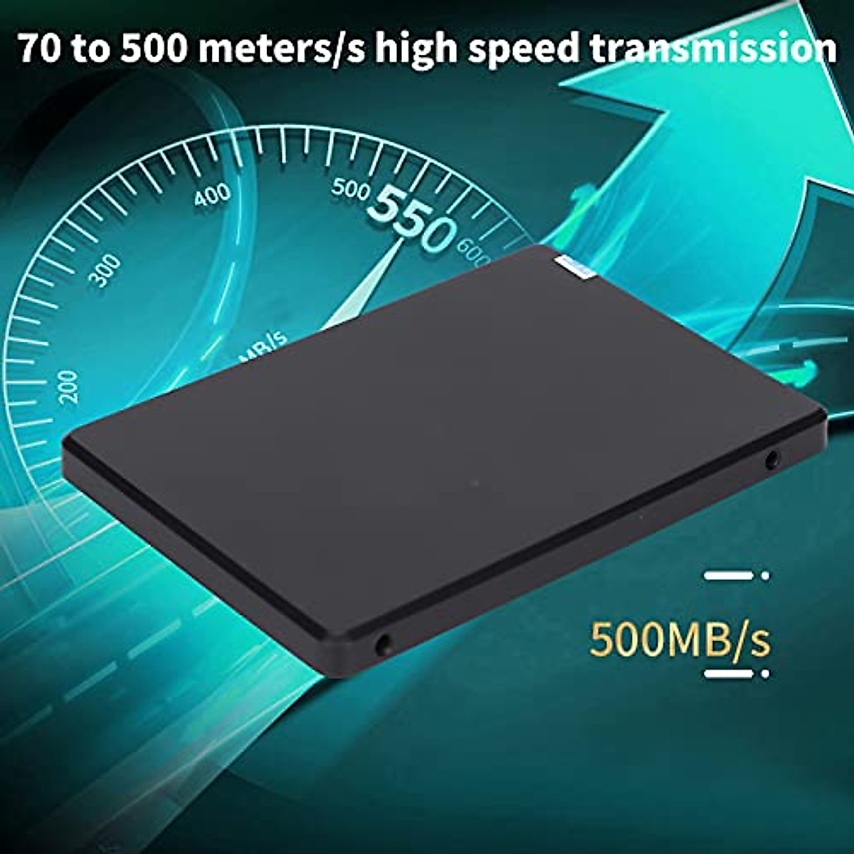PUSOKEI External Solid State Drive, Mobile Solid State Disk 2.5 Inch Light Hard Drive for Desktop Laptop for OS X for XP for Win7 for Win8 for Win10 for Linux(120GB)