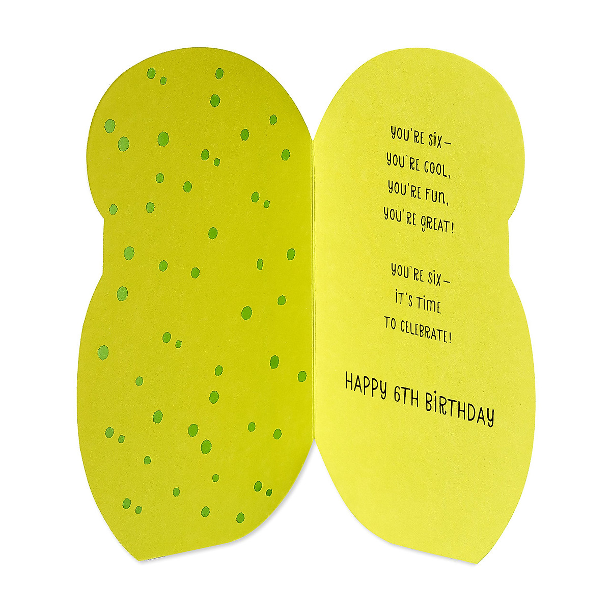 American Greetings 6th Birthday Card (Time to Celebrate)
