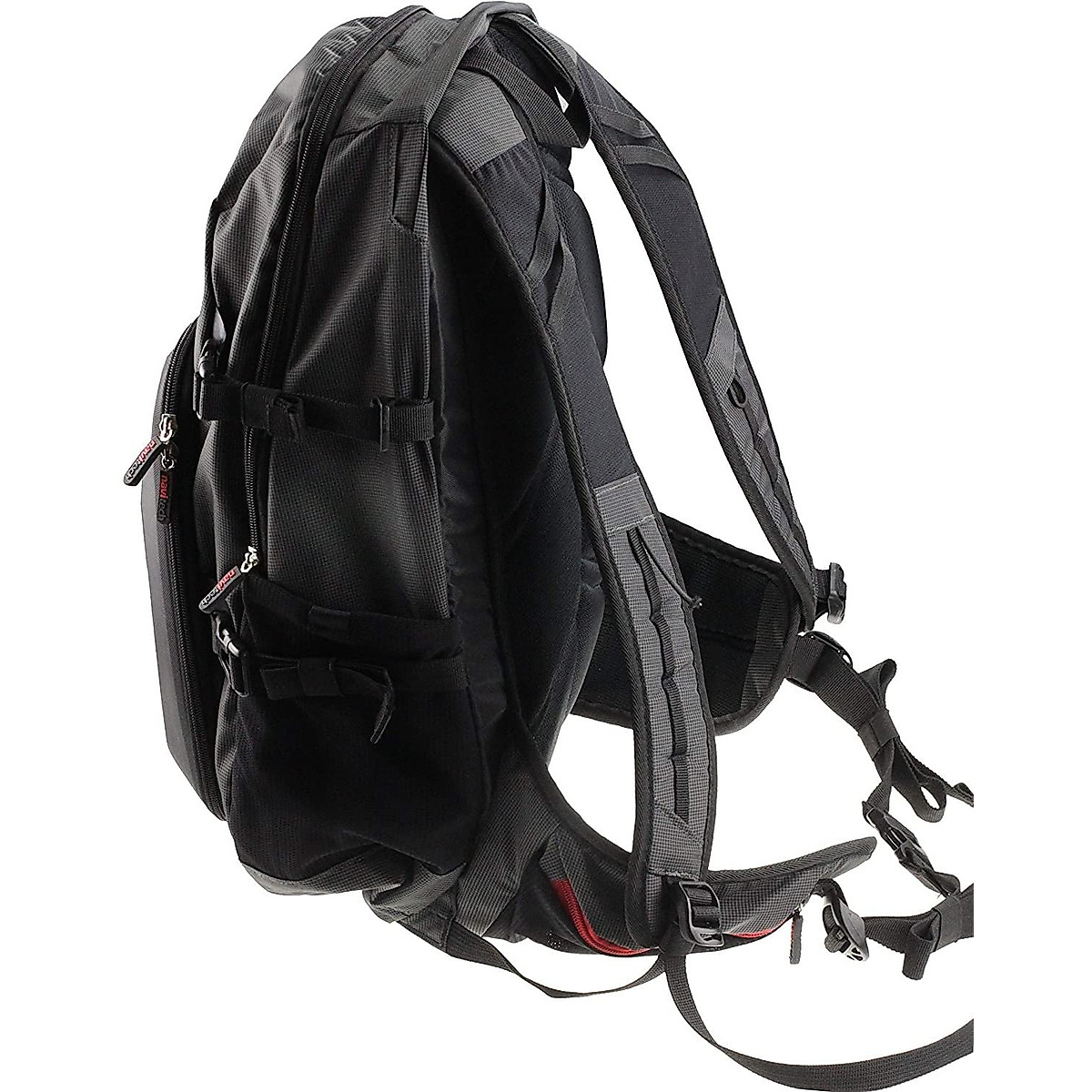 Navitech Action Camera Backpack & 18-in-1 Accessory Combo Kit with Integrated Chest Strap - Compatible with AKASO Brave 4 Pro 4K30FPS Waterproof Action Camera