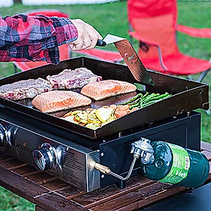 MENSI 6 Feet 1LB to 20LBS Propane Tank Cylinder Extension Hose with 1 Pound Regulator Assembly Kit for Blackstone 17" and 22" Griddle