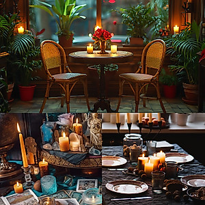 12Pcs Beeswax Votive Candles, Natural Beeswax Candles Bulk, Handmade Pure Votive Candles for Home Room Decor Party Wedding Spa, Smokeless and Dripless Votives Candles