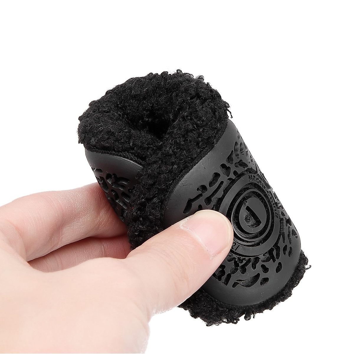 L-RUN Black Slippers for Toddler Boys/Girls House Slippers Black 6.5-7.5 Toddler=EU24-25