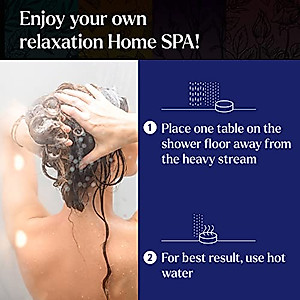 Miracle Made Aromatherapy Shower Steamers – 15 Tablets Citrus Shower Bombs with Natural Essential Oils Bombs for Mood Booster Self Care Relaxation Daily Use Vapor Bath Bombs for Women Men Moms