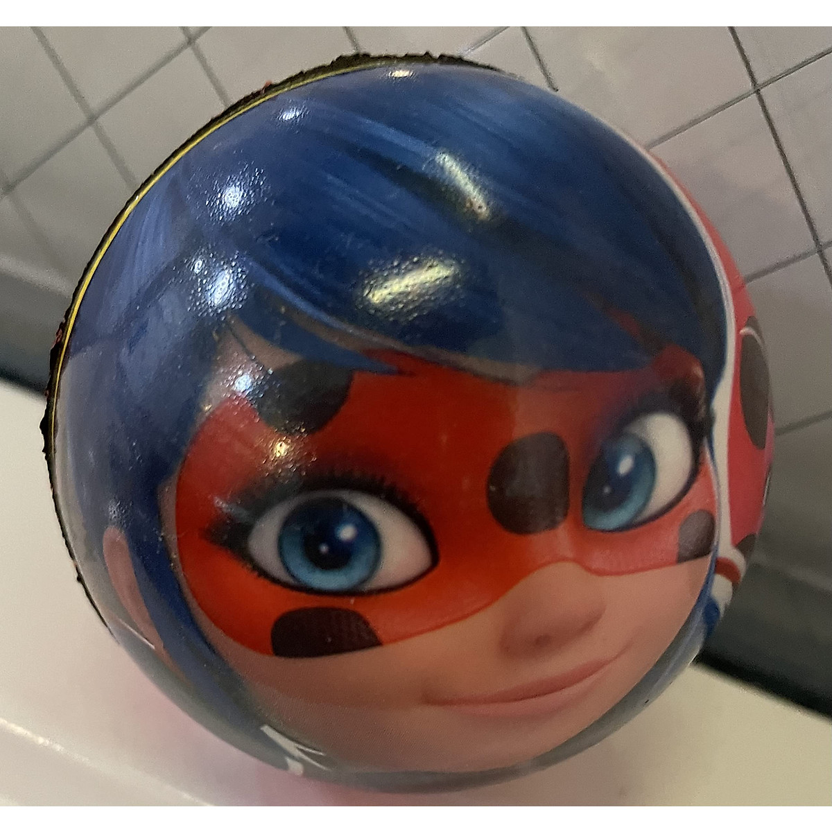 What Kids Want Miraculous Ladybug Bowling Set - Superheroes Bowling Set for Kids, Fun Indoor and Outdoor Bowling Game for Kids, for Birthday Parties, Games and Play Dates - 7 Pieces Set