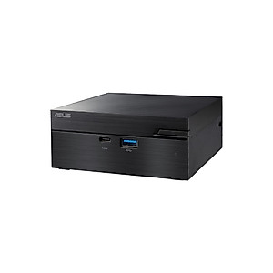 ASUS MiniPC PN41 Fanless Barebone with Intel 11th gen Dual Core Celeron N4500, Support Dual 4K, DisplayPort, WiFi AC, Bluetooth 5, VESA Mount