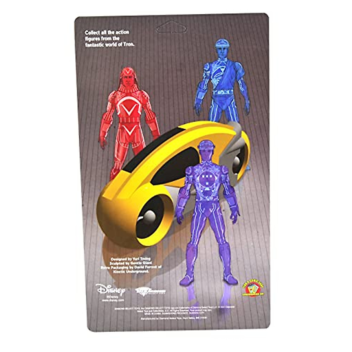 DIAMOND SELECT TOYS San Diego Comic-Con 2021 Exclusive Tron Deluxe Action Figure Box Set, Multicolor