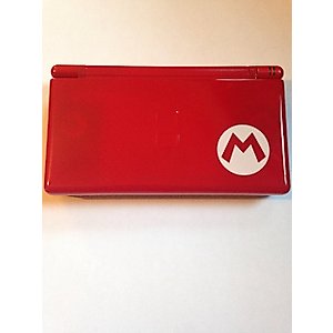 Nintendo DS Lite Limited Edition Red Mario with New Super Mario Bros.