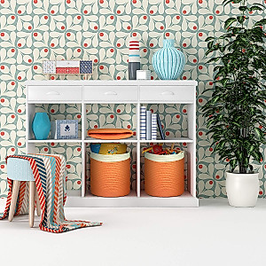 ICEBLUE HD Cotton Rope Storage Baskets 12X12.5 Inches Quality Woven Baskets Set of 2 Kids Toy Basket Large Rope Baskets