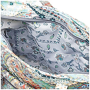 Vera Bradley Small Vera Tote Bag, Citrus Paisley-Recycled Cotton
