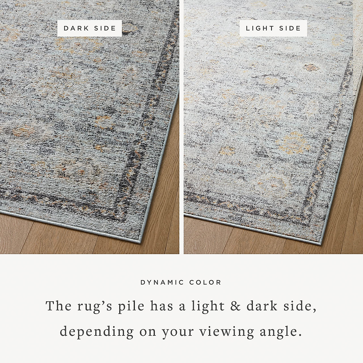 Loloi Monroe Sky/Gold 9'-3" x 13' Area Rug