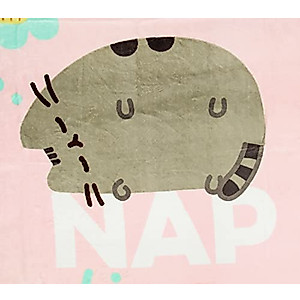 Culture Fly Pusheen The Cat Nap Time 45" x 60" Plush Fleece Throw Blanket