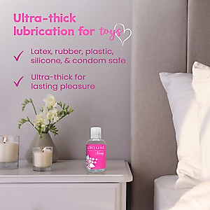 Sliquid Sassy Water-Based Lube - Thick, Long-Lasting Gel, Natural Lube for Women/Men/Couples, Unscented, 4.2 Fl Oz