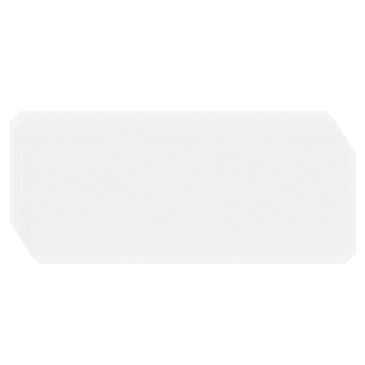 HSS Shelf Liners for 18" X 48" Wire Shelf, Opaque Plastic, 5-Pack