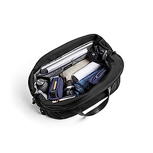 Bellroy Weekender Plus - Premium Edition (Duffle Travel Bag & Overnight Bag, Fits 13" Laptop, Internal Organization Pockets) - Black