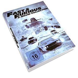 Fast & Furious 8-Movie Collection, 8 CDS in Total