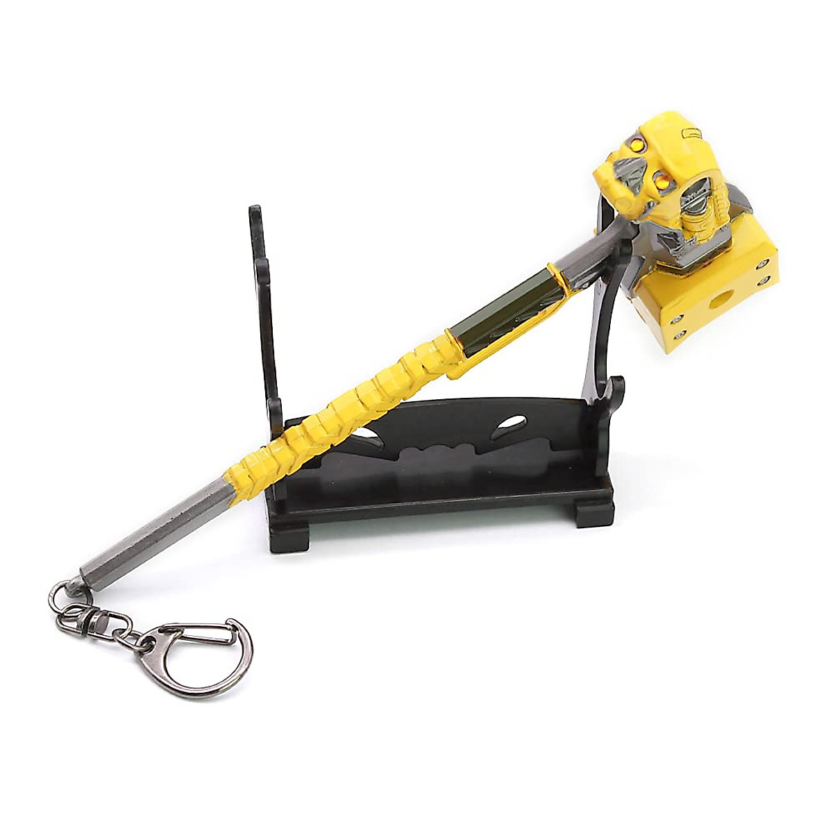 5.90" Games Caustic Heirloom Death Hammer Skeleton Metal Model Gift Desk Decoration