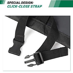 Double Chaise Lounge Cover, 420D Oxford Chaise Lounge Covers Outdoor Waterproof Protective Patio Double Wide Chaise Lounge Chair Dustproof Cover 82"L X 58"W X 34"H, Black