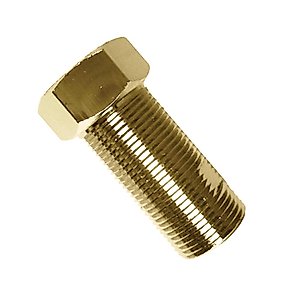 Kingston Brass KSEXTNUT38 Extended Adapetr for Faucet with 3/8" IPS Connection